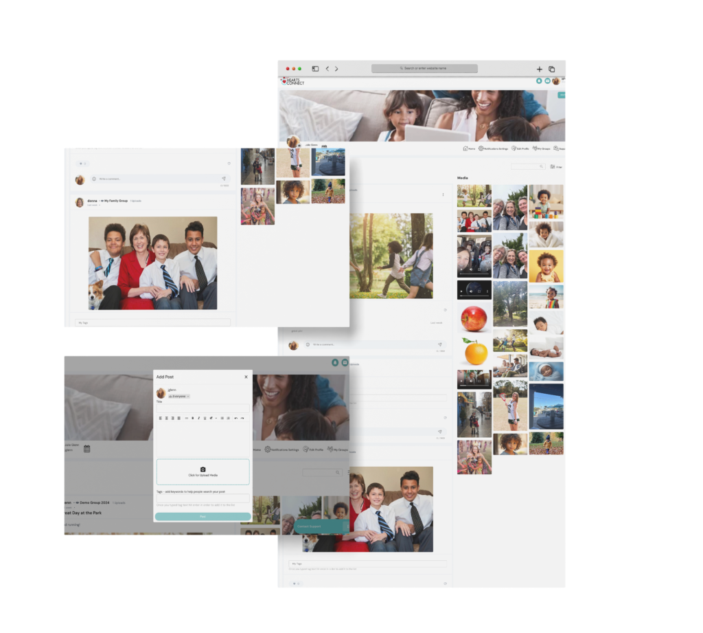 OurHeartsConnect for Foster Care - HeartsConnect